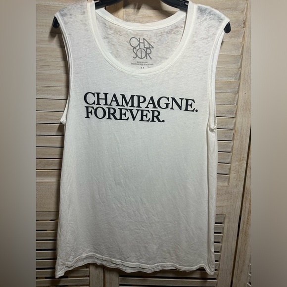 Chaser | Tops | Chaser Champagne Forever Tank | Poshmark